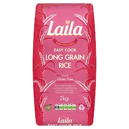 Laila Easy Cook Rice 2kg – LAMBERTS BEDFORD