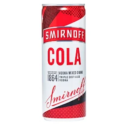 Smirnoff Vodka & Cola 25cl – LAMBERTS BEDFORD