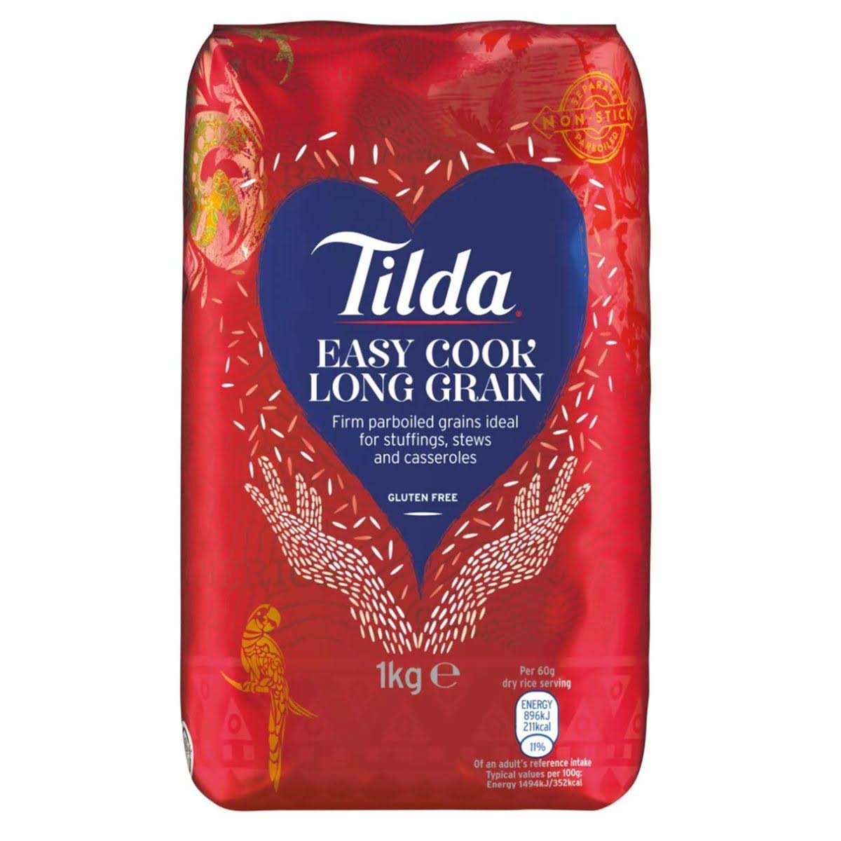 Tilda ? Easy Cook Long Grain Rice ? 1kg – LAMBERTS BEDFORD